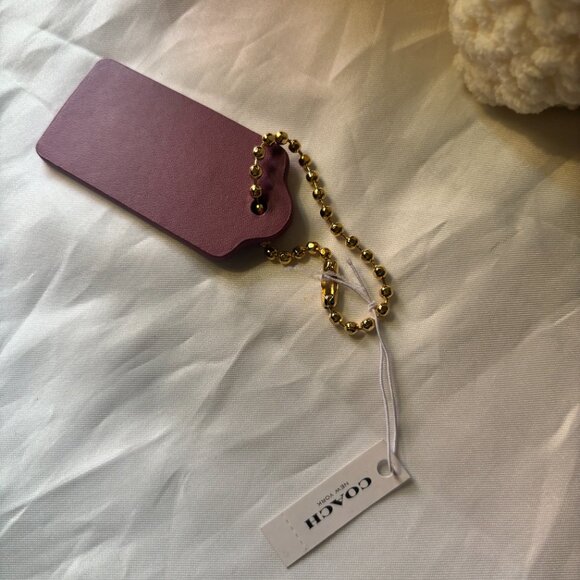 Coach | Accessories | Coach Leather Hang Tag | Poshmark